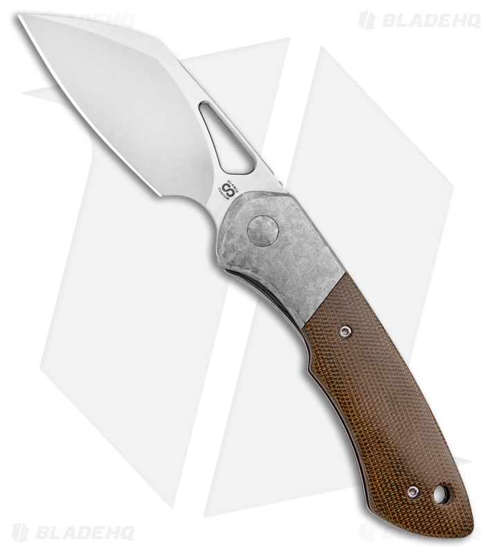 Olamic WhipperSnapper Sheepsfoot OD Green Micarta - Blade HQ