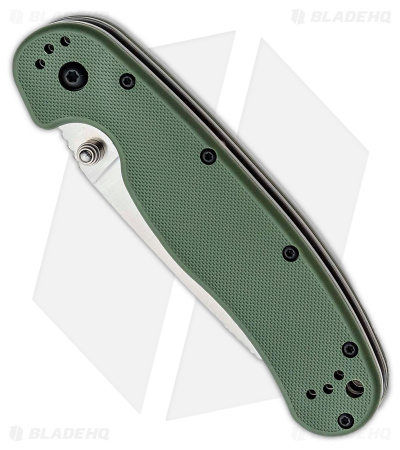Ontario RAT Model 1 Liner Lock Green (SW) - Blade HQ