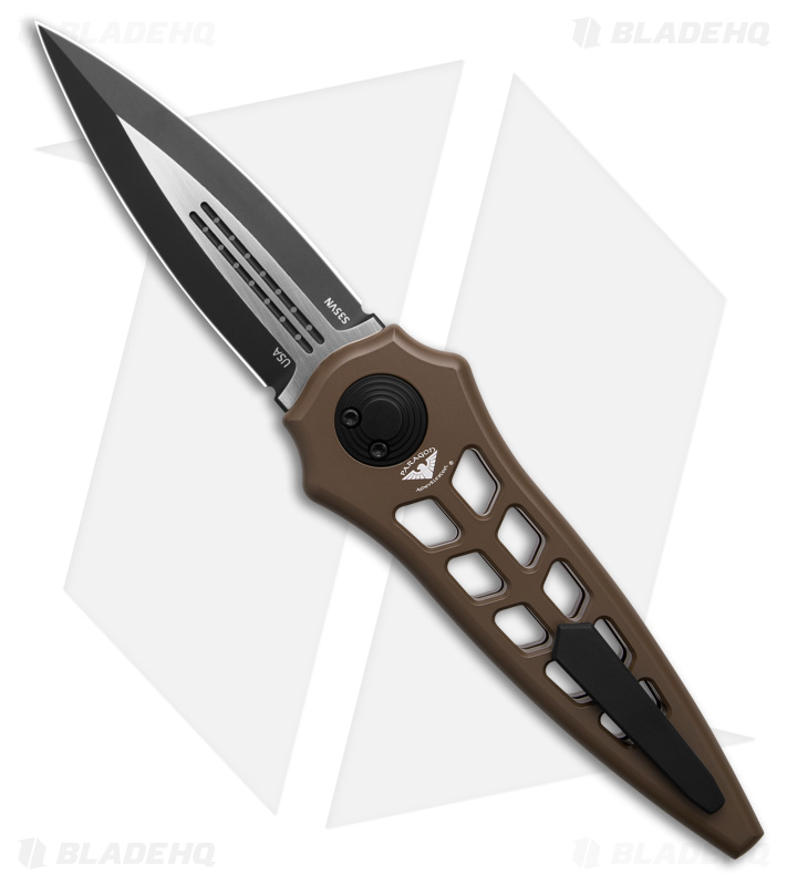 Paragon Enchanter Gravity Knife Skeleton Brown - Blade HQ