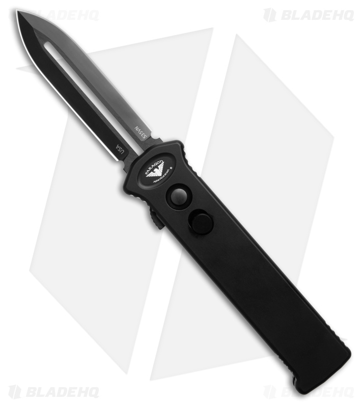 Paragon Para-X OTF Auto Knife Black Alum (DLC) - Blade HQ