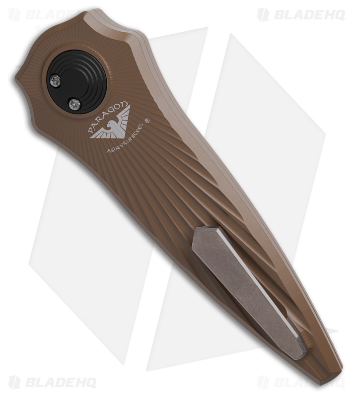 Paragon Warlock-X Knife Star Burst FDE Brown/Satin