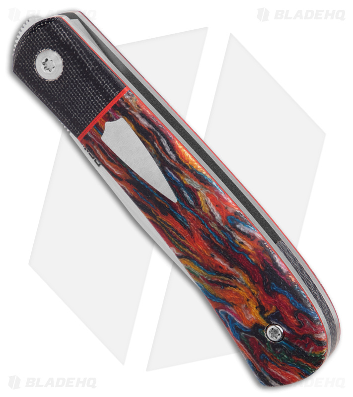 Pena Custom Trapper Knife Multi Mic (2.9" Satin) - Blade HQ