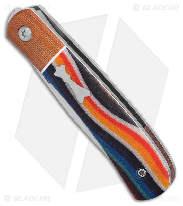 Pena Custom Trapper Knife Ripple Mic (3" Satin) - Blade HQ