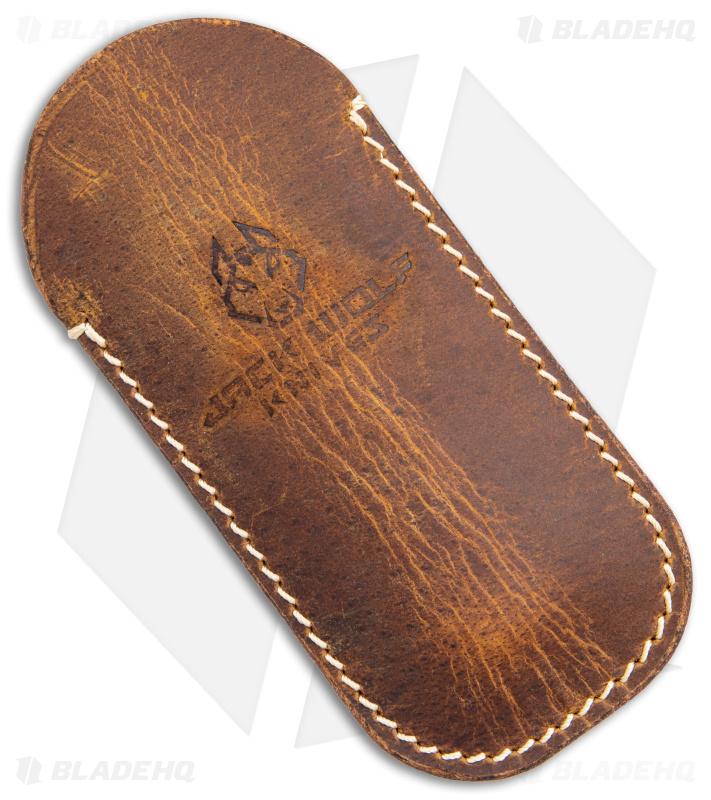 Jack Wolf Knives Midnight Jack Natural Micarta - Blade HQ