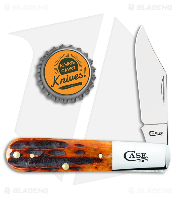 Case Barlow Traditional Knife - Deep Canyon Autumn Jig Bone
