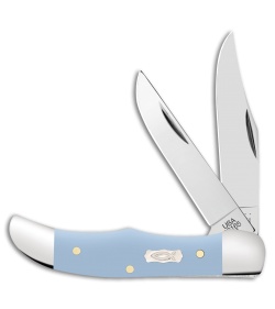 Case Pocket Hunter Knife 2.75" Ichthus Ice Blue Synthetic (42165 SS ...