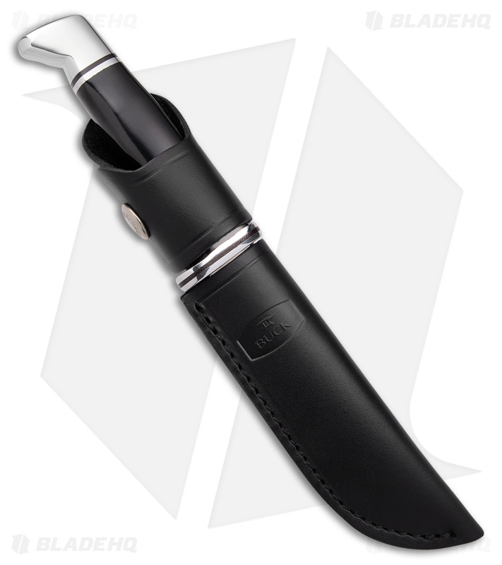 Buck 117 Brahma Fixed Black Phenolic (Satin) | Blade HQ
