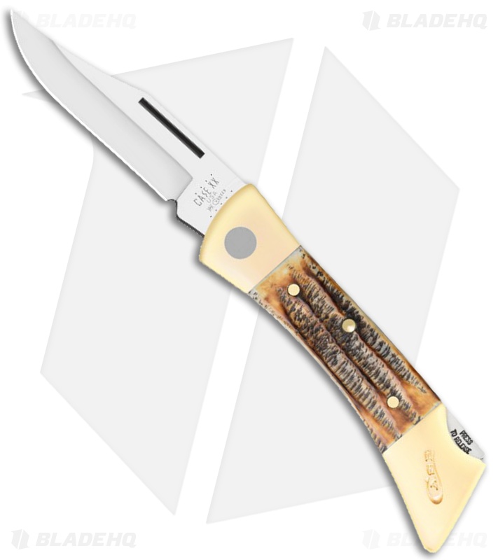Case XX-Changer Lockback Knife BoneStag (XX-Changer SS) 65324 - Blade HQ