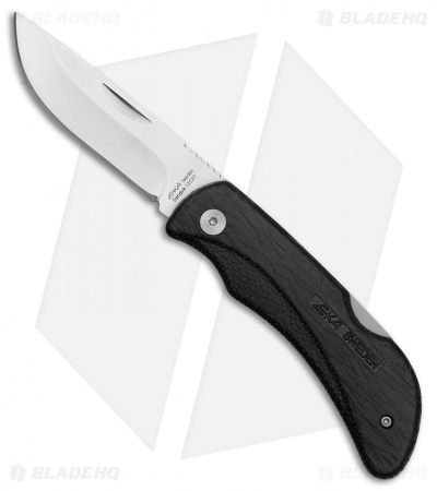 EKA Swede 8 Lock Back Knife Black (3.15" Satin) - Blade HQ