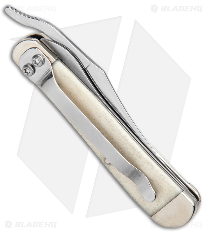 Case Russlock - Liner Lock Knife | HD Smooth Bone | Blade HQ