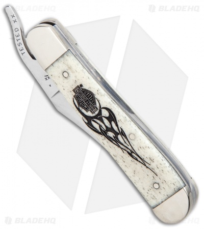 Case Russlock - Liner Lock Knife | HD Smooth Bone | Blade HQ