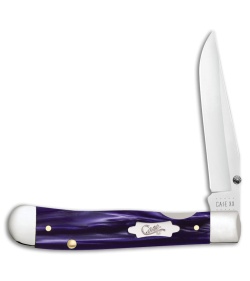 Case Kickstart TrapperLock Assisted Knife Wicked Purple Kirinite ...