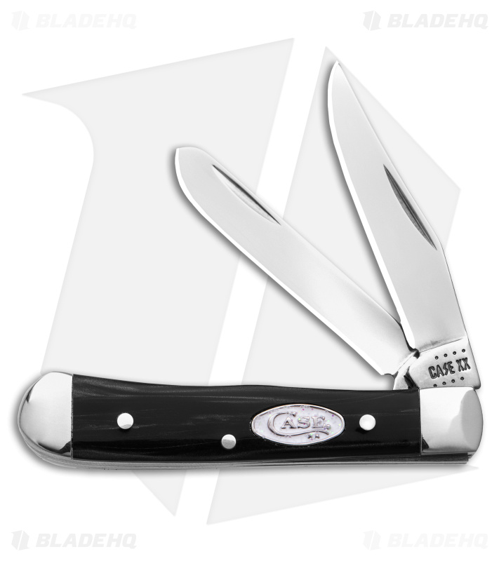 Case Tiny Trapper Knife | Black Pearl Kirinite | 23673 - Blade HQ