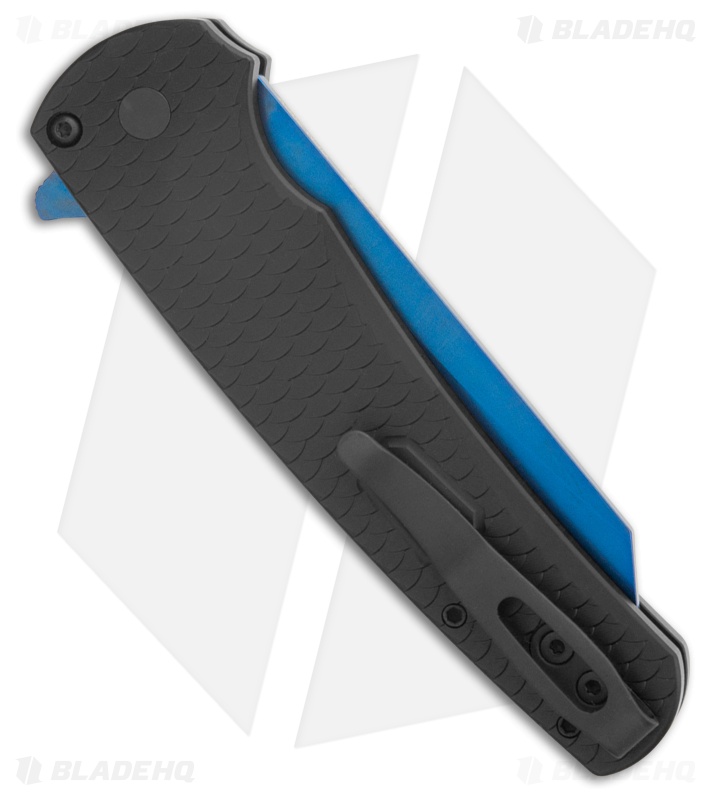 Pro-Tech Malibu Reverse Tanto Sapphire Dragon Scale