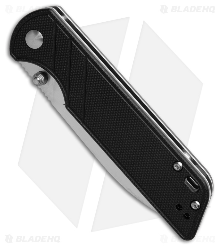 QSP Parrot V2 Liner Lock Knife Black G-10 - Blade HQ
