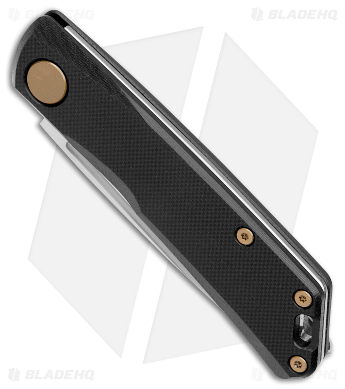 Real Steel Luna | Slip Joint Knife | Black G-10 - Blade HQ