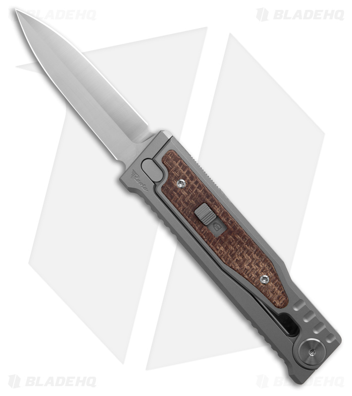 Reate EXO-M Dagger Gravity Knife Burlap/Satin - Blade HQ