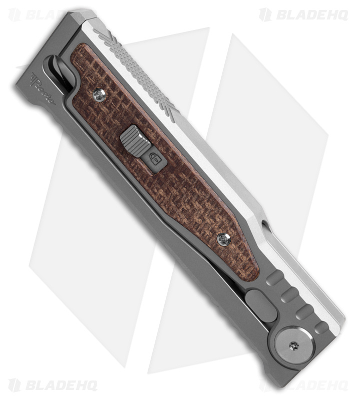 Reate EXO-M Dagger Gravity Knife Burlap/Satin - Blade HQ