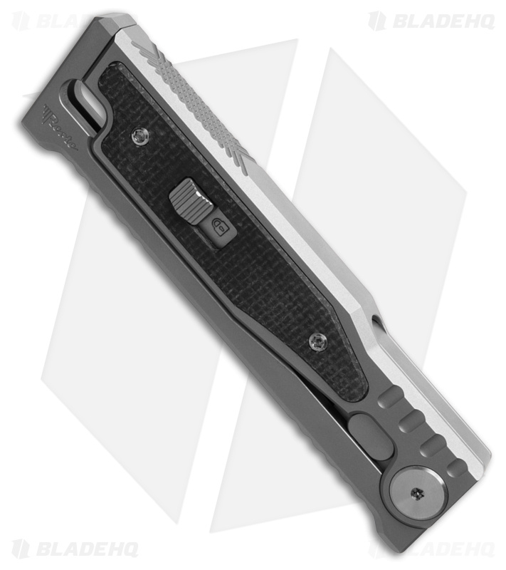Reate EXO-M Drop Point Gravity Black/Satin - Blade HQ