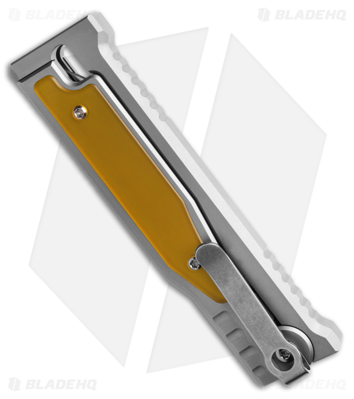 Reate EXO-M Tanto Gravity Knife Ultem + Satin - Blade HQ