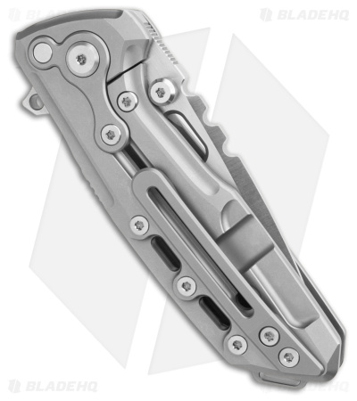 Reate Knives T1000 Knife Titanium (3.8" Satin) - Blade HQ