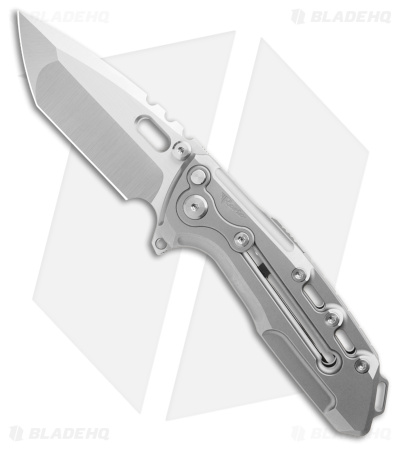 Reate Knives T1000 Knife Titanium (3.8" Satin) - Blade HQ
