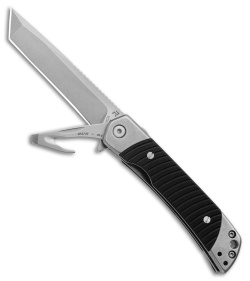 Revo Duo Tanto Knife w/Aux Cutter Black G-10 SW - Blade HQ