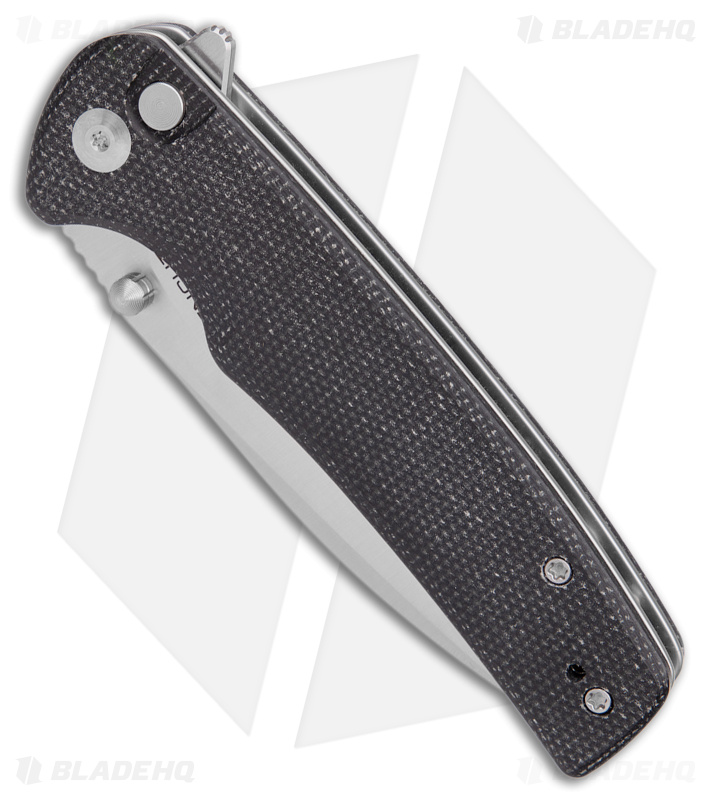 SENCUT Sachse Knife Black Micarta (3.5" Satin) - Blade HQ