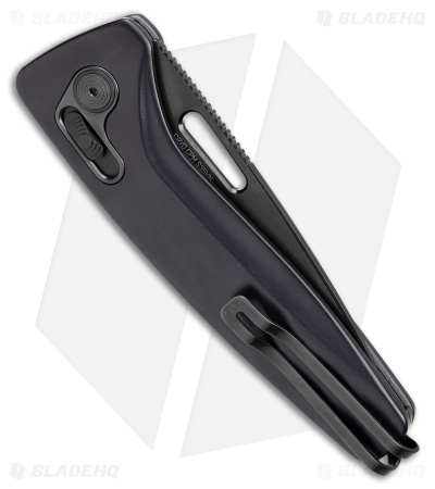 SOG One-Zero XR Lock Knife | Black Al + Black Chrome - Blade HQ