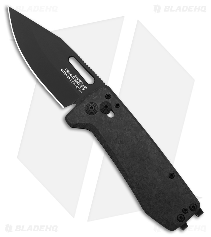 SOG Ultra XR XHP Folding Knife Carbon Fiber - Blade HQ