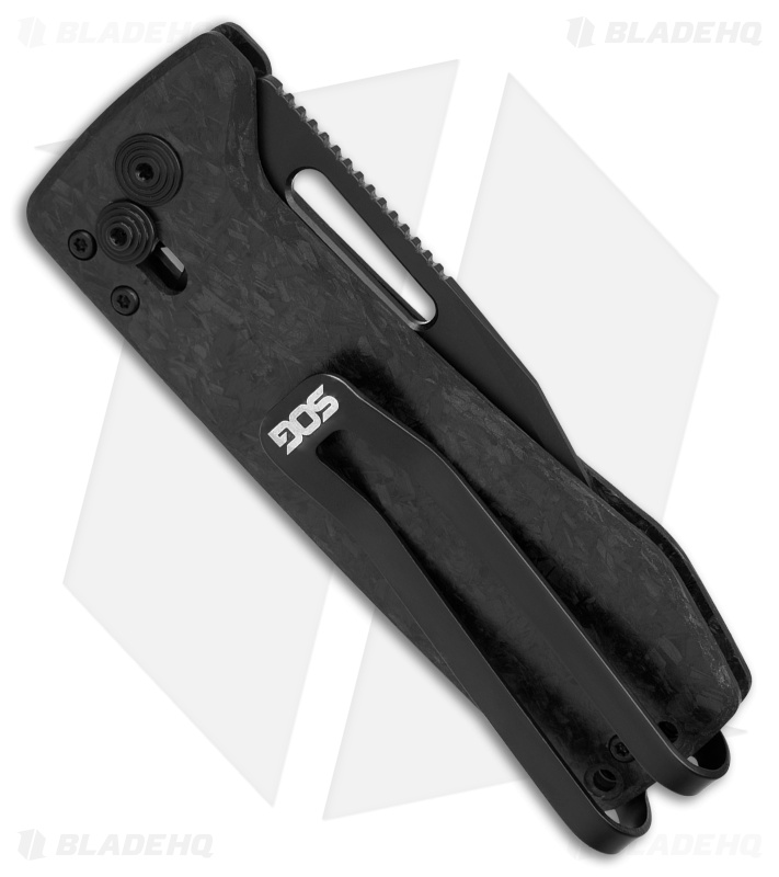 SOG Ultra XR XHP Folding Knife Carbon Fiber - Blade HQ
