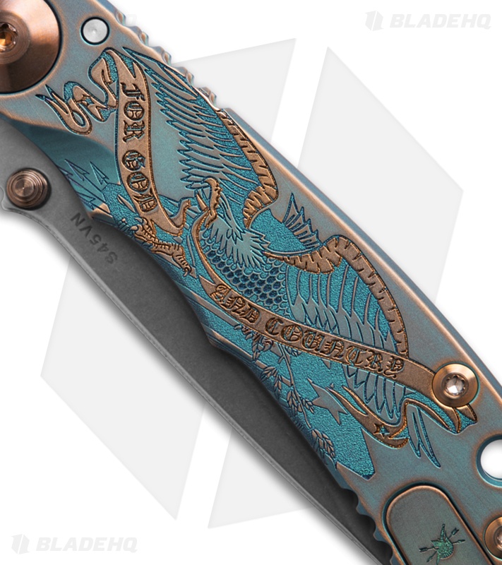 Spartan Blades Harsey Knife For God and Country Ti (SW)