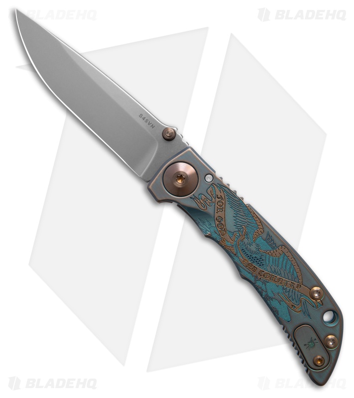 Spartan Blades Harsey Knife For God and Country Ti (SW)
