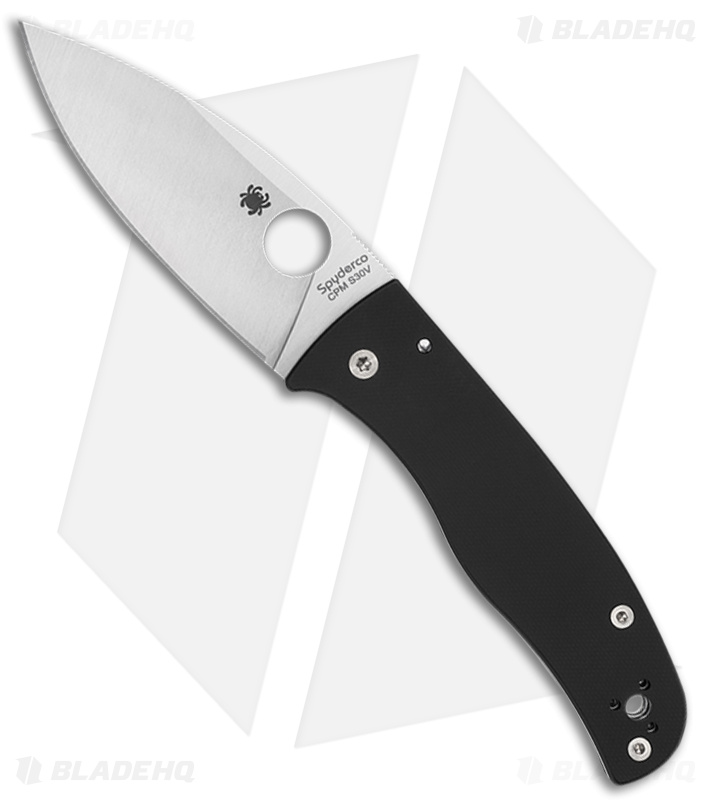 Spyderco Bodacious Black G-10 | Satin S30V - Blade HQ