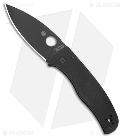Spyderco Bodacious Black G-10 | DLC S30V - Blade HQ