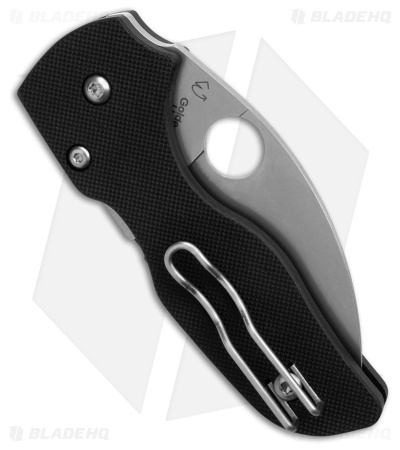 Spyderco Lil' Native Knife Black + Wharncliffe | Blade HQ