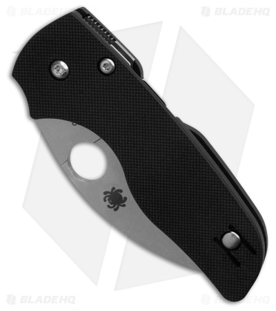 Spyderco Lil' Native Knife Black + Wharncliffe | Blade HQ