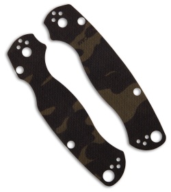Ripp's Garage Tech Spyderco Paramilitary 2 Multi Camo Black