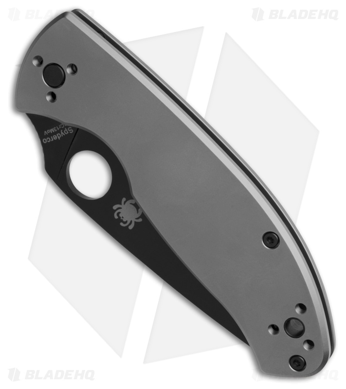 Spyderco Tenacious Knife Titanium Black