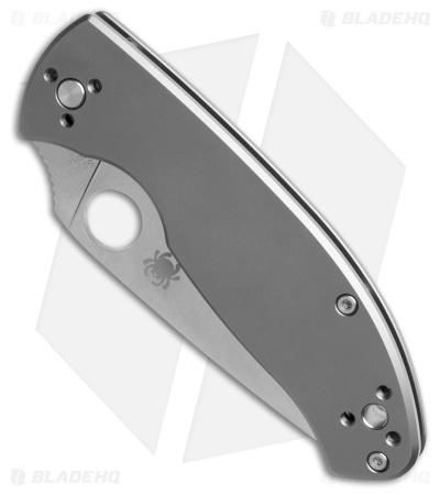 Spyderco Tenacious Knife Titanium Satin