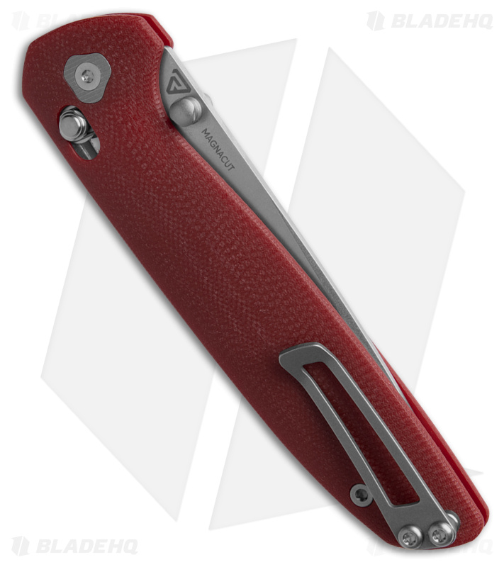 Tactile Knife Co. Maverick Knife Red G-10 MagnaCut SW