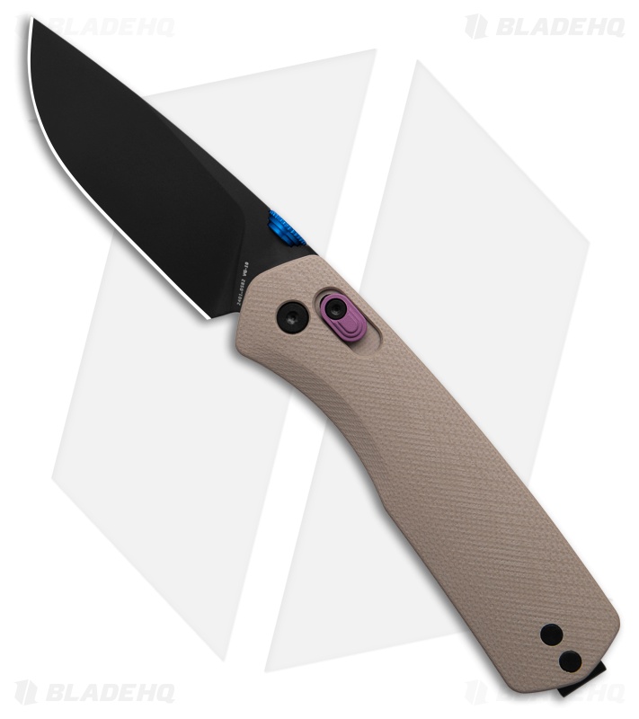 The James Brand The Carter Knife Desert Sky G-10 Black