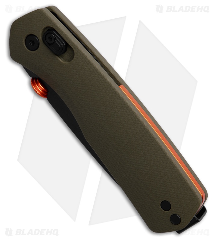 The James Brand The Carter Knife OD Green G-10 Black