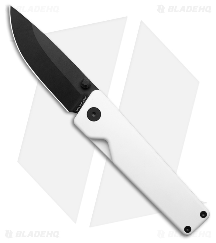 The James Brand The Chapter 2 Knife White Titanium Black