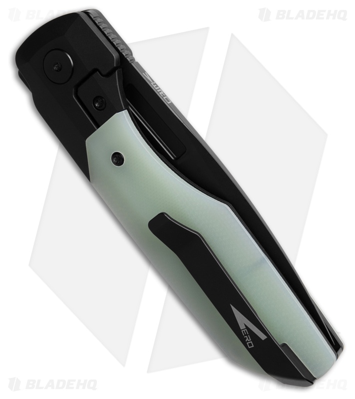 Vero Engineering Synapse XL Knife Black Titanium/Jade G-10