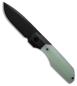 Vero Engineering Synapse XL Knife Black Titanium/Jade G-10