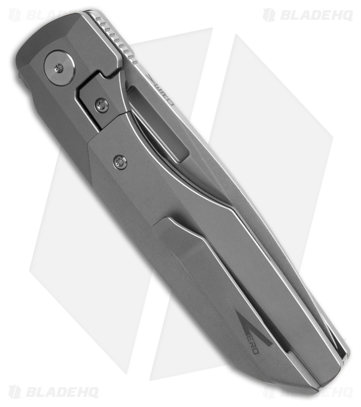 Vero Engineering Synapse XL Raw Ti Drop Point SW M390