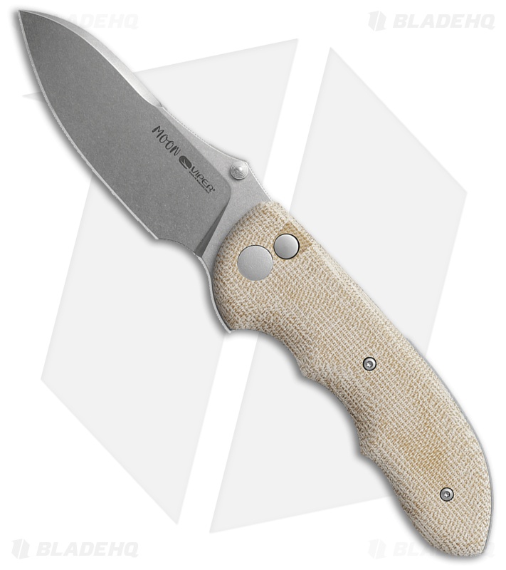 Viper Knives Moon TE Knife White Micarta MagnaCut SW