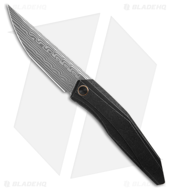 WE Knife Co. Cybernetic Knife - Etched Black Titanium | Blade HQ