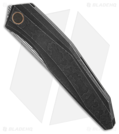 WE Knife Co. Cybernetic Knife - Etched Black Titanium | Blade HQ